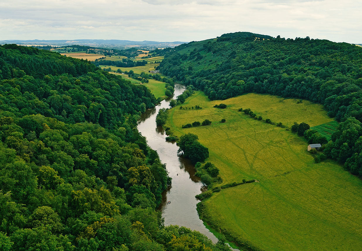 Forest of Dean Map With Walking and Cycling Routes - The Little Map Co