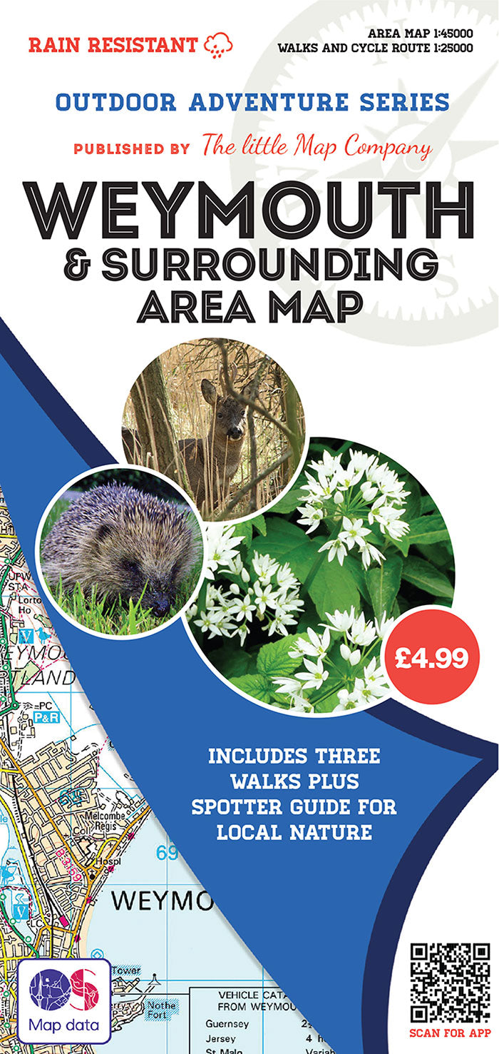 Weymouth Map of Surrounding Area | The Little Map Company